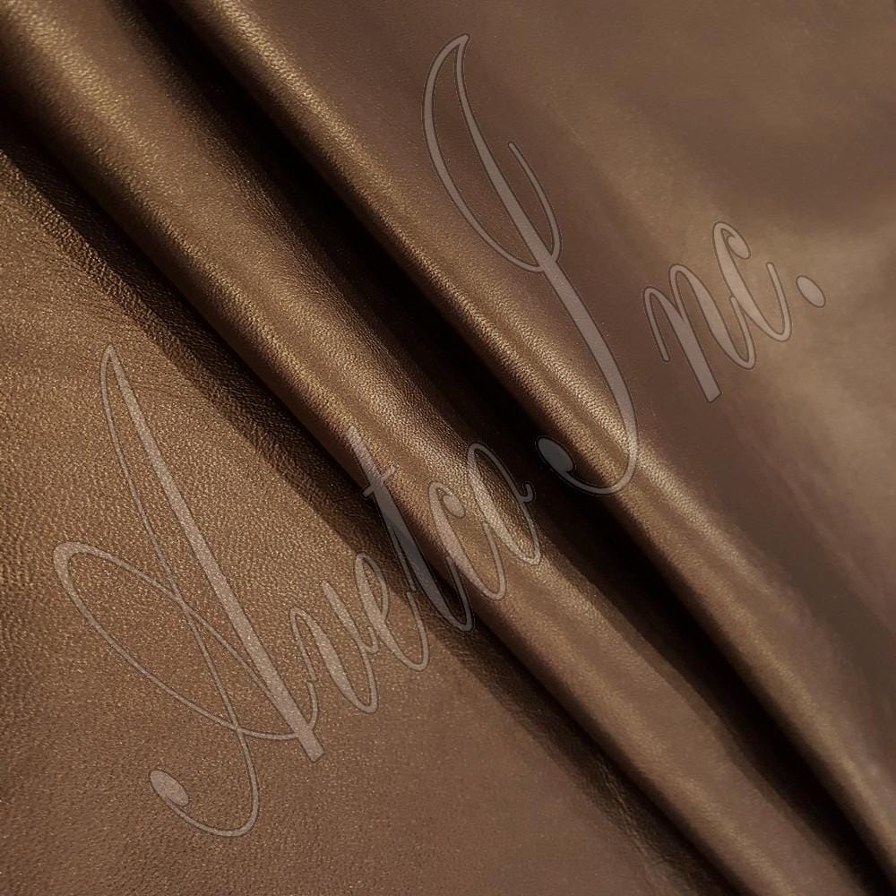 Pearlized Metallic Lambskin Leather 2 oz | Avetco Leather