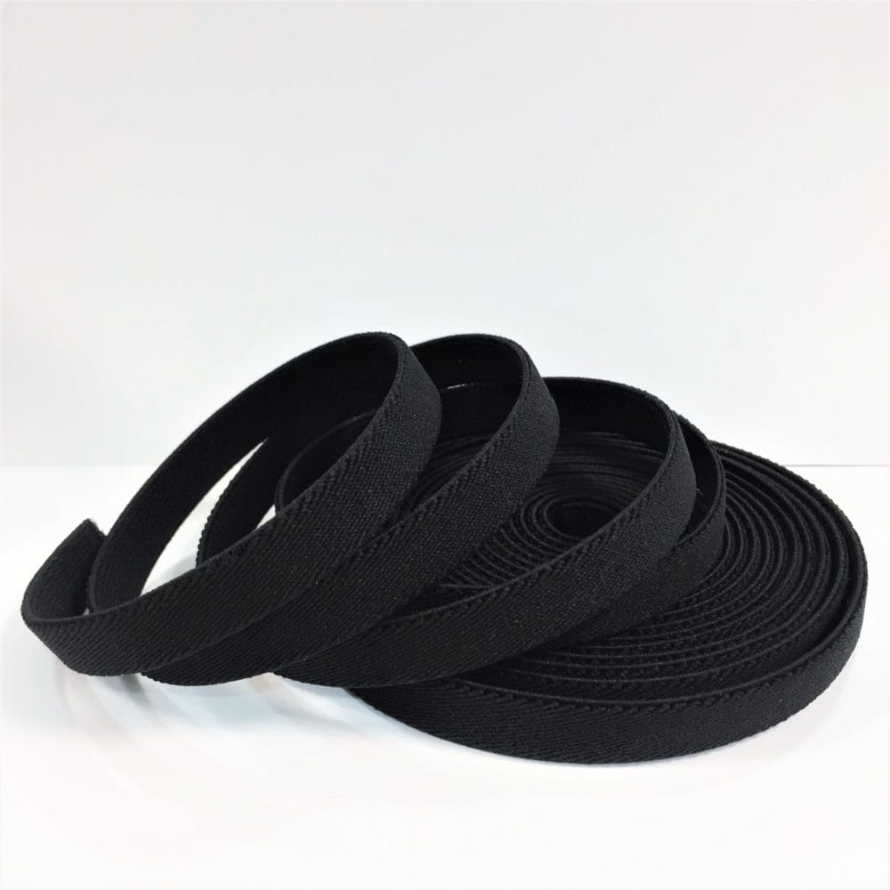 0.47″ | 12 mm Plush Woven Elastics (5 yd PKG) | Avetco Leather Hides ...