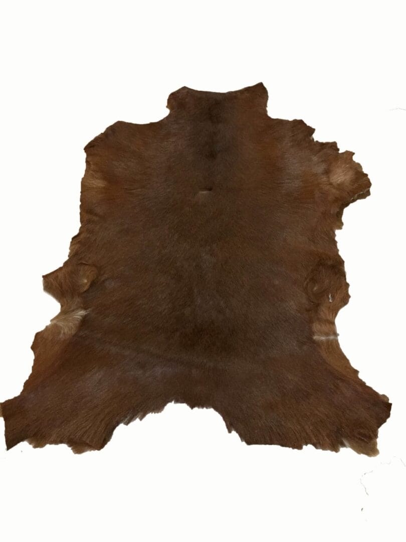Hair On Goat Hides Brown | Avetco Leather