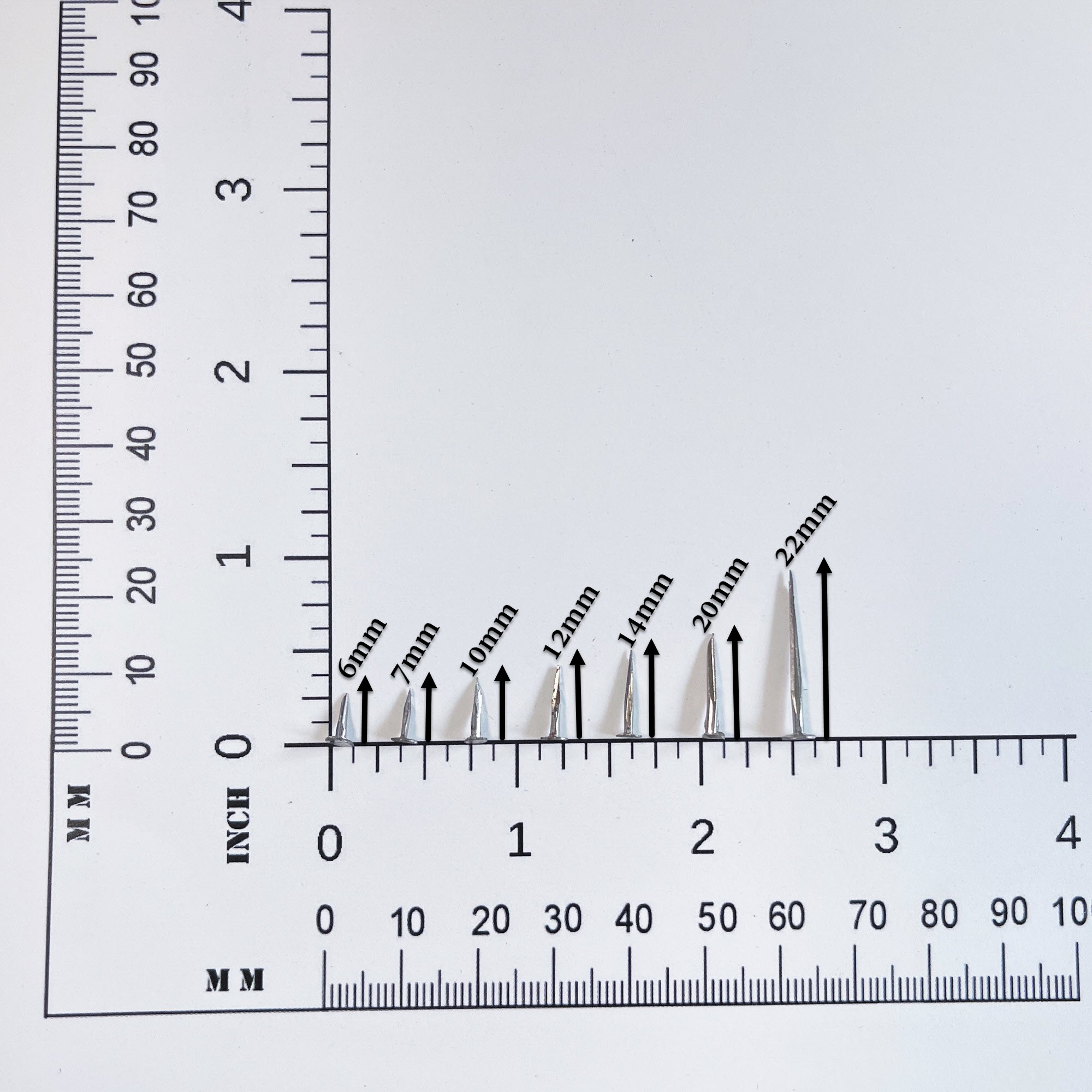 Hand Cut Tack Nails 1 LB | Avetco Leather